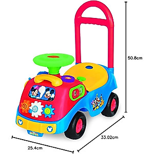 Kiddieland Mickey and Friends: Activity Pinball Ride On, Large