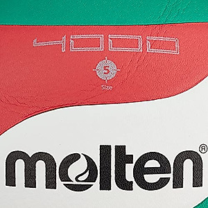 Molten V5M4000 Volleyball Size 5 White/Green/Red
