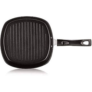 Generic Non-Stick Square Fry Pan, Aluminum, 12"