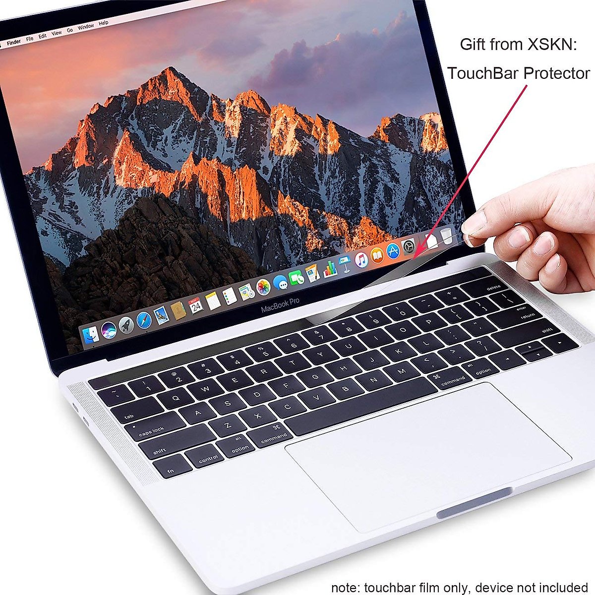 XSKN New Shortcut Design Silicone Keyboard Skin Cover for Touch Bar MacBook Pro 13.3" A2159 A1706 A1989 MacBook Pro 15.4" A1707 A1990 and Touch Bar Sticker - US EU Universal Version (Ableton)