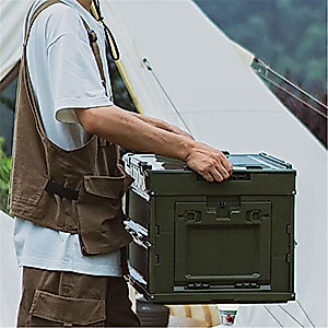 Camping Folding Box Auto Trunk Organizer and Storage Collapsible Storage Bin Folding Utility Crate Folding Container Auto Trunk & Home & Garage & Outdoor Organization Save Space