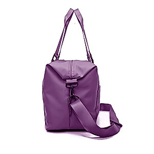 SMITH SURSEE Weenkender Bags for Women Men Travel Duffel Bag Sport Gym Bag with Wet Pocket Overnight Bag Carry on Bag for Airline Travel Tote Bags with Trolley Sleeve, Medium