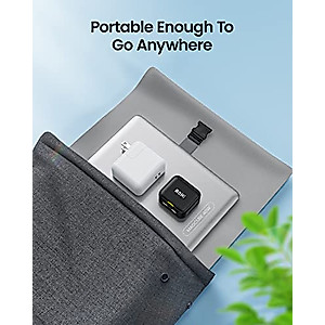 USB C Charger, AOHI 40W Fast Charger Adapter 2-Port Type-C PD Wall Charger Foldable Power Adapter for iPhone 14/Plus/Pro/Pro Max 13/Mini/Pro/Pro Max /12, Galaxy, Pixel 5/4/3, iPad Pro/Air, Black