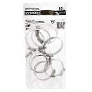 Everbilt 1-3/4-2-3/4 in. Stainless Steel Hose Clamp (10 Pack)