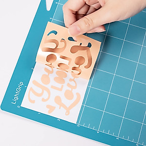 Cutting Mat for Cricut Maker 3/Maker/Explore 3/Air(12"x12",6 Mats,StandardGrip,LightGrip,StrongGrip)Multiple Adhesive Sticky replacement Cutting Mats