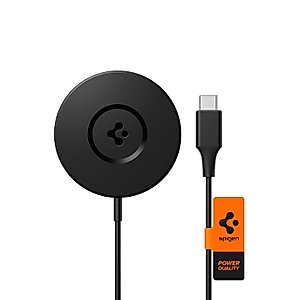 Spigen ArcField (MagFit) for MagSafe Magnetic Wireless Charger for iPhone 16 Pro Max Plus 15 14 13 Pro Max Plus Mini 12 Pro Max Fast Wireless Charging Pad