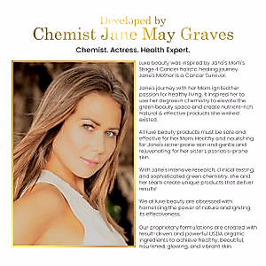 Luxe Cleanser All-in-One Hypoallergenic Face Cleanser + Natural Makeup Remover Face Wash + Exfoliator for All Skin Types – No Parabens, No Silicones – W/ Organic Botanicals: Thyme, Pineapple & Papaya