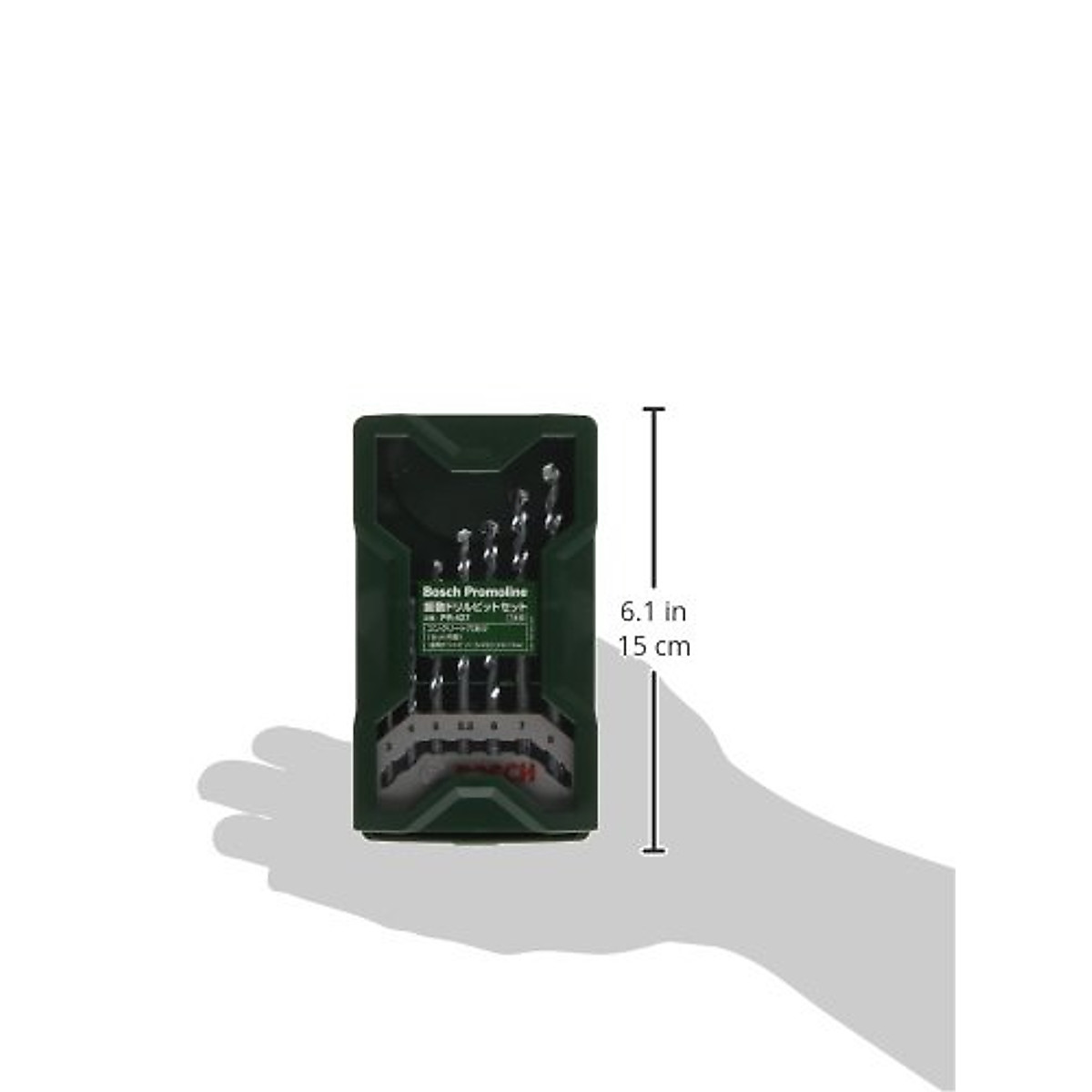 Bosch 2607019581 Masonry Drill "Mini-x-Line" 7 Pcs