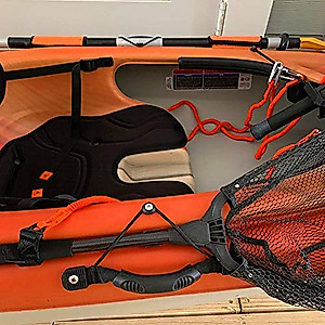 Anndason 2 Pcs Black Kayak Canoe Boat Side Mount Carry Handles/Paddle Park Kayak Handles and Hardwares