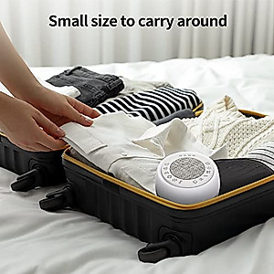 Sound Machine & Night Light & Bluetooth Speaker 3-in-1,CoocAni Rechargeable 6 Light Colors White Noise Machine with 20 Soothing Sound and Memory Function, Timer for Baby Kids Adults（Update）