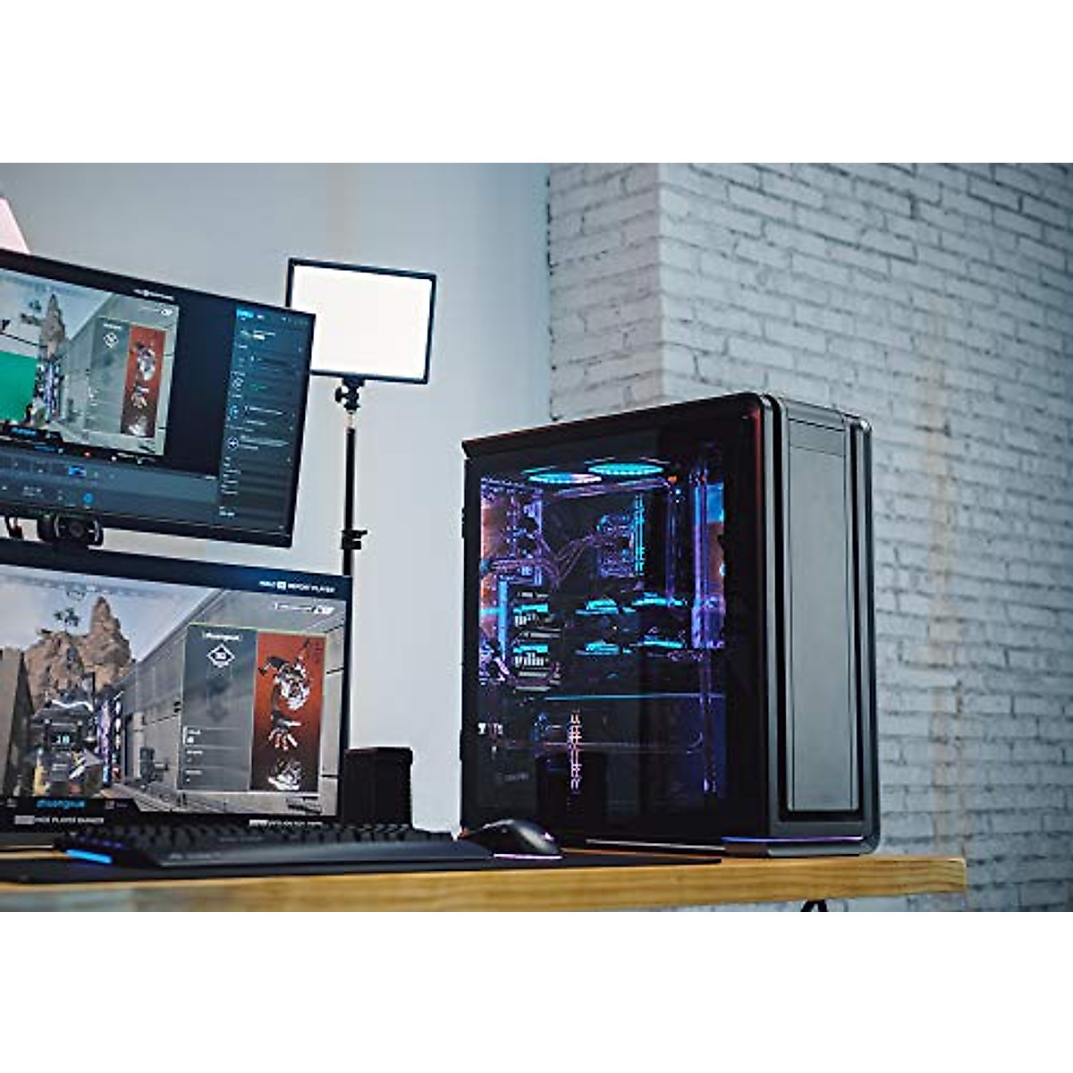 Phanteks Enthoo 719 (PH-ES719LTG_DBK01) High Performance Full Tower Case – Tempered Glass, Aluminum panels, dual system/psu support, massive storage, Fan Hub, Digital-RGB lighting, Black