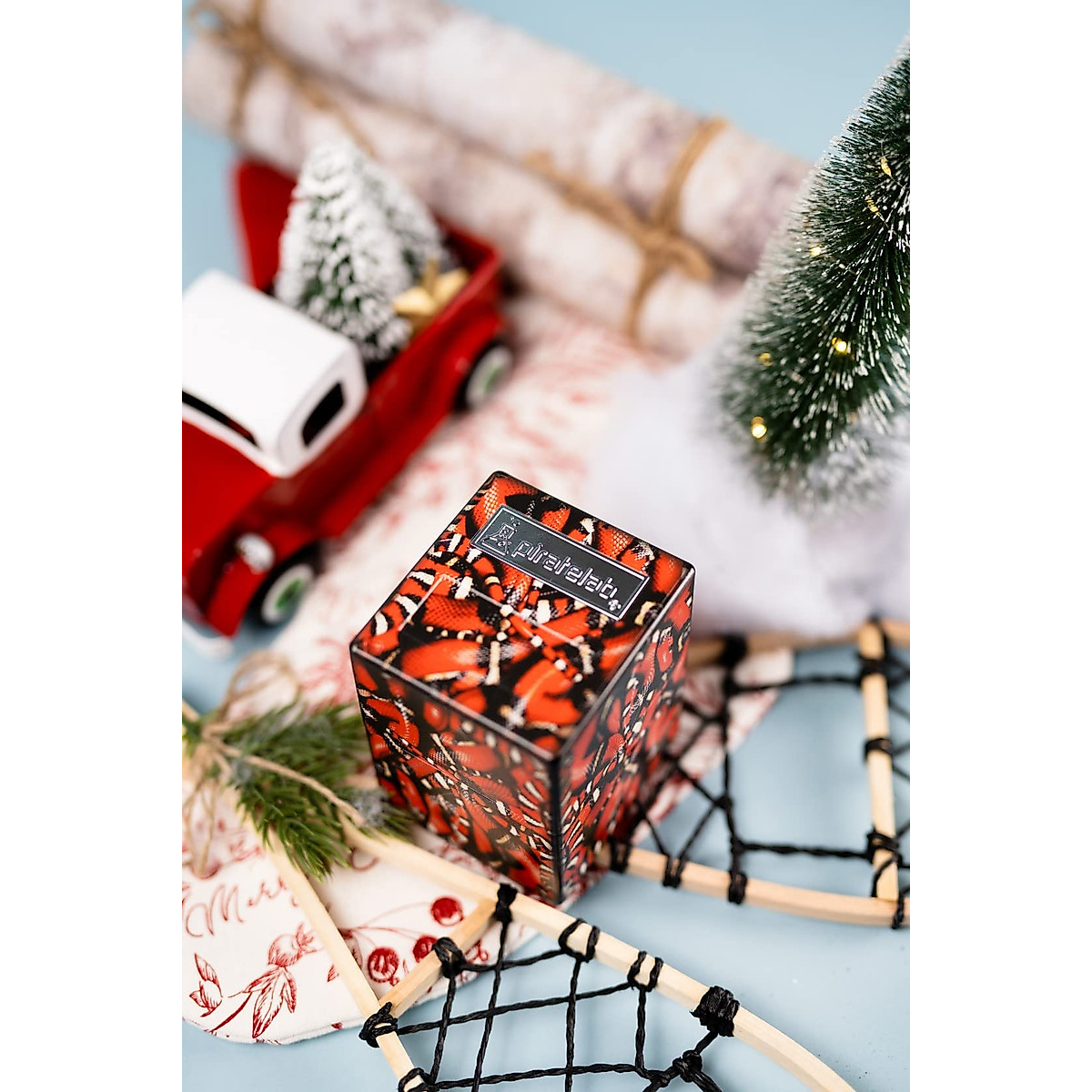 Pirate Lab Artist Series Defender Card Deck Box [200+ Cards] Impact Resistant Card Deck Box - MTG Card Game Case Storage | Snake