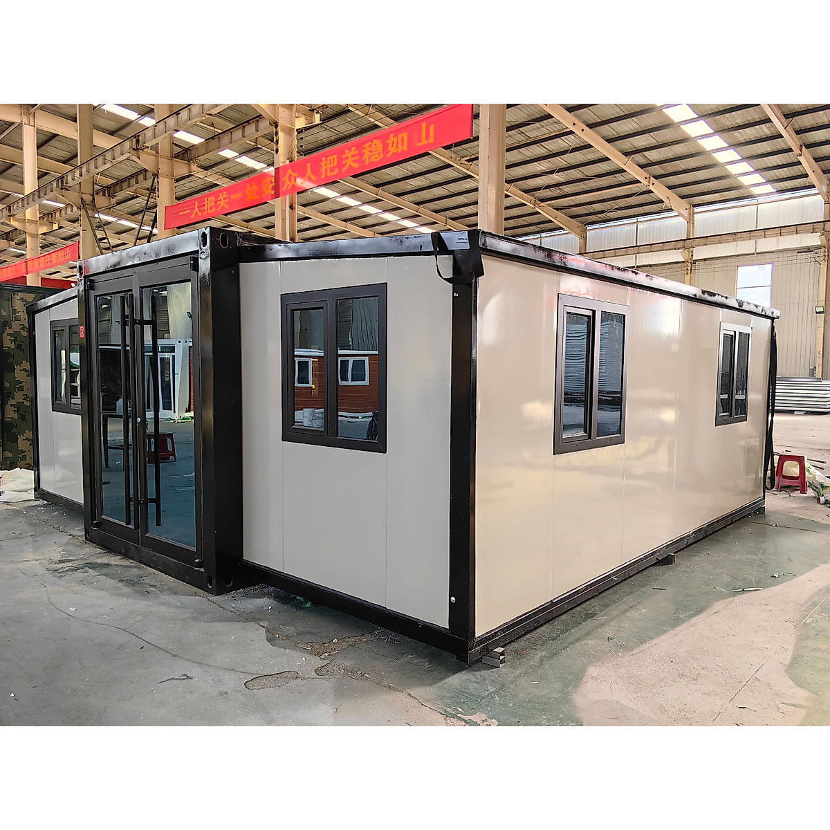 20FT Luxury Design Innovative Expandable Folding House,Versatile, Durable and Spacious to Live in Modern Sturdy Homes Customizable