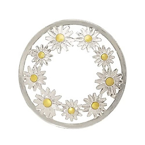 Yankee Candle Sunflowers Illuma-lid Jar Candle Topper for Large and Medium Original Jar Candles