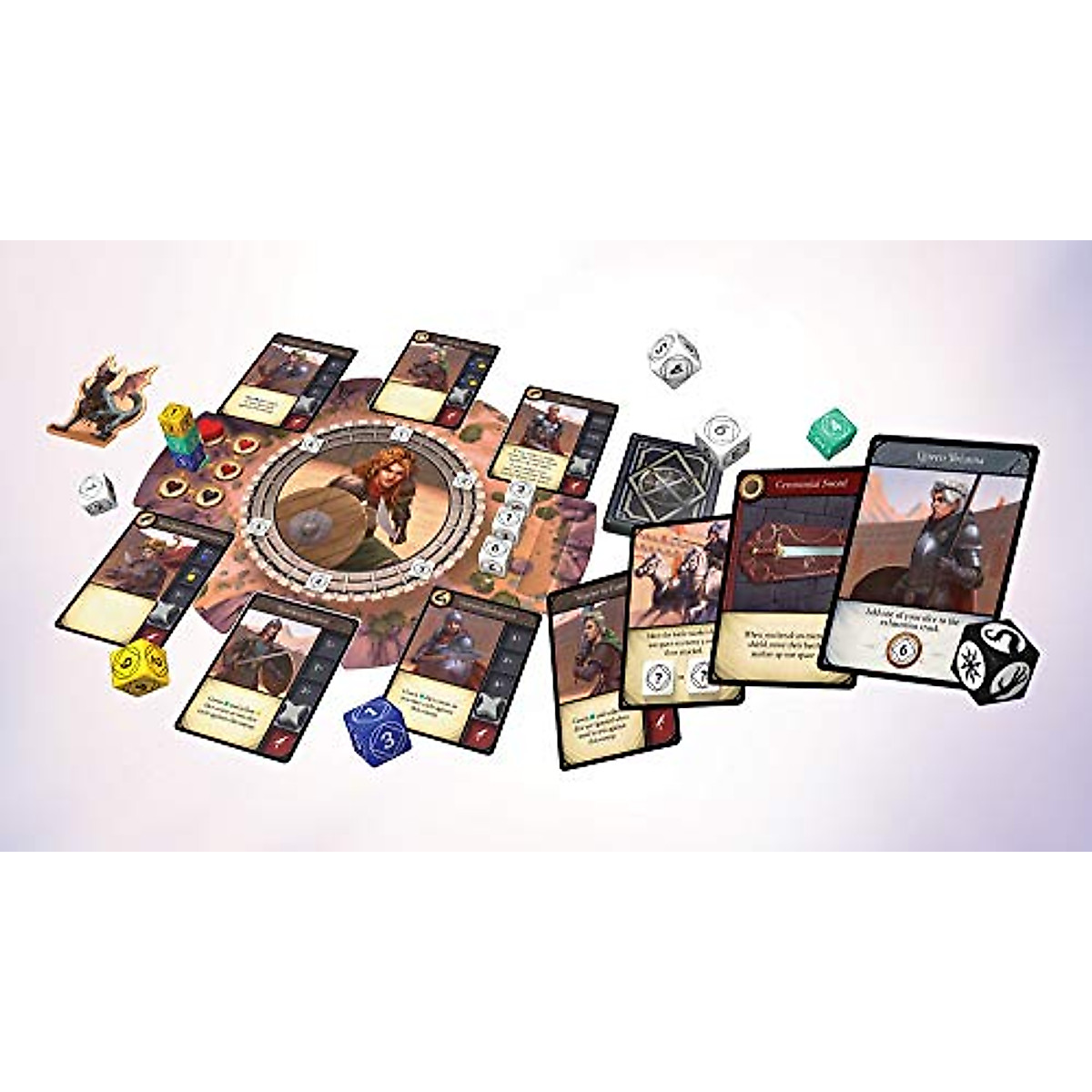 Renegade Game Studios Proving Grounds Solo Hero Series Ages 10+ Defeat Your Foes in 30-40 Minutes in Real Time Rounds