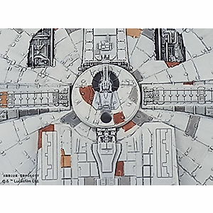 Bandai Vehicle Model 006 Star Wars Millennium Falcon Plastic Model Kit -Story of Roue one-, White