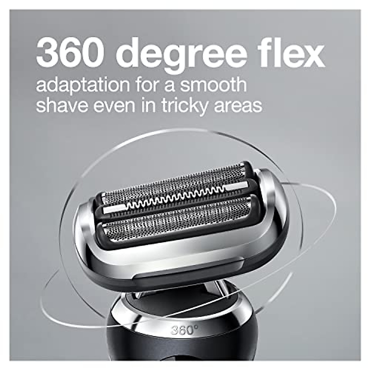 Braun Electric Razor for Men, Series 7 7085cc 360 Flex Head Electric Shaver with Beard Trimmer, Rechargeable, Wet & Dry, 4in1 SmartCare Center and Travel Case