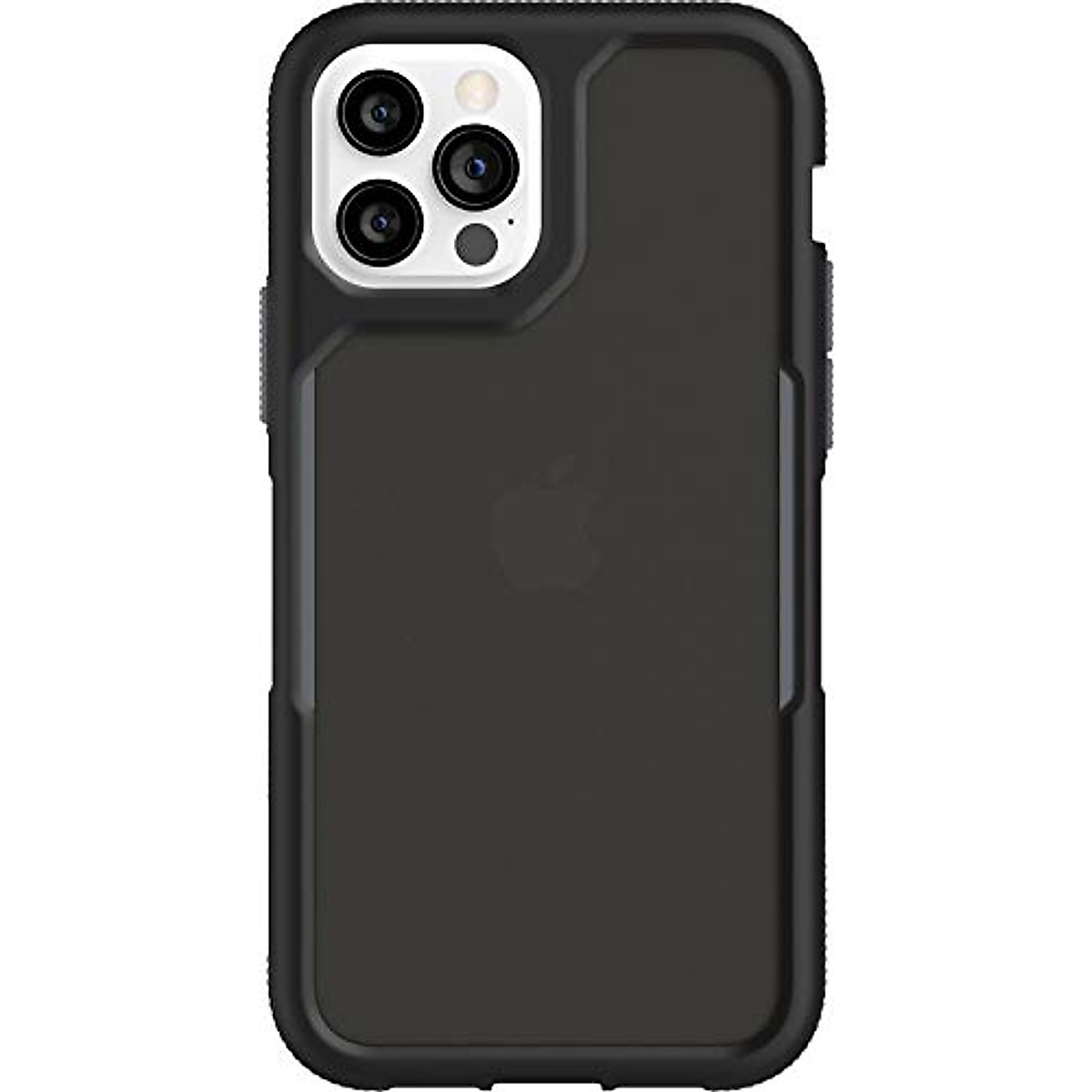 Griffin Survivor Endurance GIP-056-BKG Protective Case for iPhone 12 & 12 Pro - Black/Grey