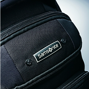 Samsonite Tectonic PFT Laptop Backpack, Black/Red, 17-Inch