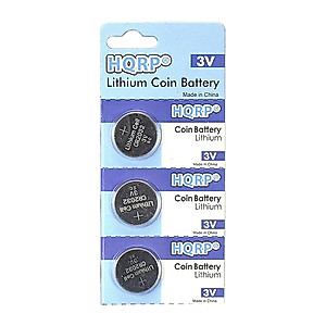 HQRP 3-Pack Lithium Battery Compatible with Snark SN-1 SN-8 Tuner