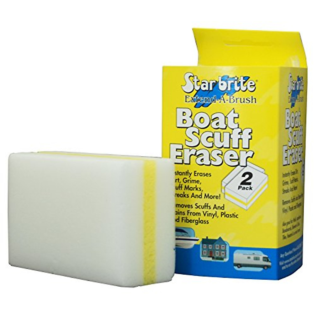 STAR BRITE Telescoping Deck Brush (040092-1FF),Blue