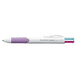 Paper Mate InkJoy Quatro Retractable Ballpoint Pen, Medium Point, Bright Ink Colors, 1 Pack (1945904)