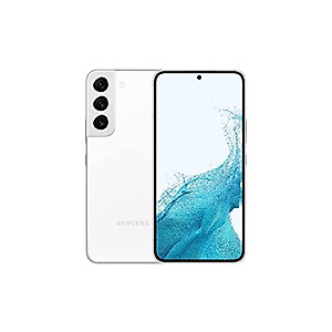 Samsung Galaxy S22 Smartphone, Factory Unlocked Android Cell Phone, 256GB, 8K Camera & Video, Brightest Display, Long Battery Life, Fast 4nm Processor, US Version, Phantom White (Renewed)