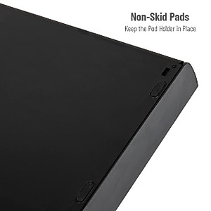 Mind Reader Single Serve Coffee Pod Drawer, 36 Pod Capacity, Countertop Organizer, 13.25"L x 12.75"W x 2.75"H, Black