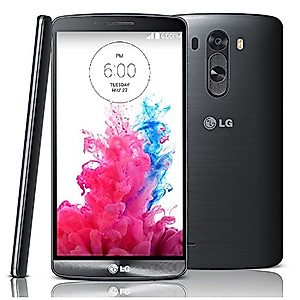LG G3 D851 4G LTE, 32GB, (GSM Unlocked‎) Smartphone, Metallic Black