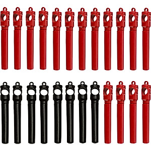 Travel Size Corkscrew - Pack of 24 - Plastic Portable Wine Opener - Pocket Wine Bottle Corkscrew - Waiter Wine Bottle Opener