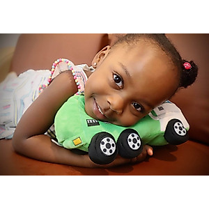 Slumberbuds Tommy The Trash Truck - Soft Baby Boy Toys, Cute and Cuddly Garbage Truck Toys, Baby Boy Toys 6 to 12 Months, Kids Gift for Birthday, Christmas & More