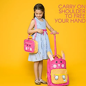 TWISE SIDE-KICK LUNCH BAG FOR SCHOOL OR TRAVEL (DINO)