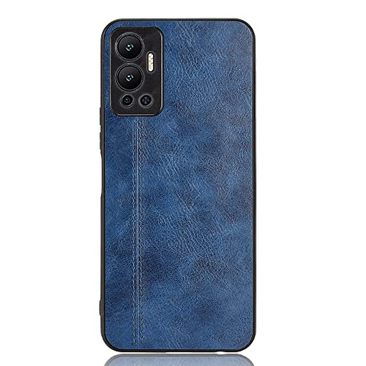 Phone Case for Infinix Hot 12, Case for Infinix Hot 12 Cow-Like PU Leather Style Protector Cover, Non-Slip Shockproof Cover for Infinix Hot 12 Case