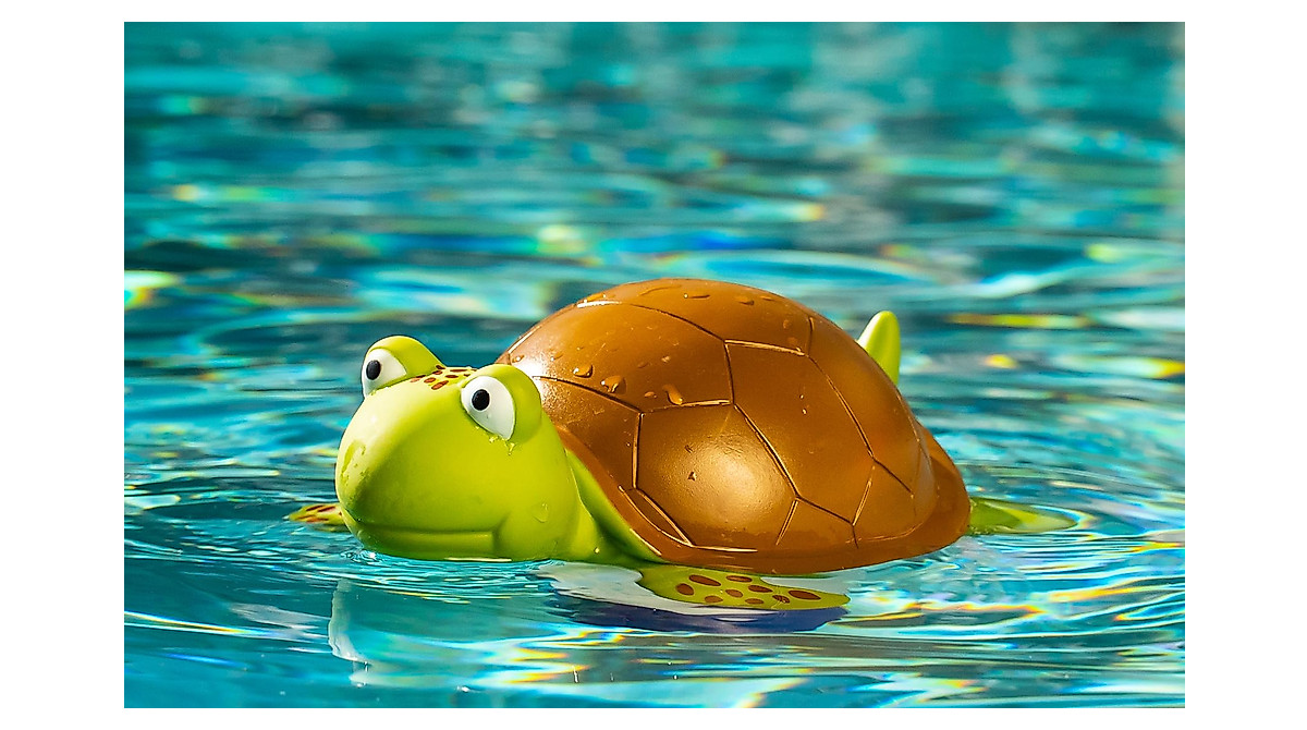 WWD POOL Turtle Chlorine Floater - Durable Pool Dispenser