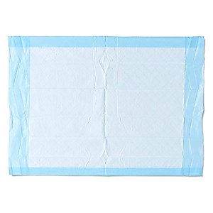 Medline Ultra Lightweight Tissue and Plastic 17” x 24” Disposable Underpad, Great for Changing Table and Surfaces, 100 Count