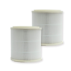 PUREBURG NY-BG55 True HEPA Replacement Filters Compatible with INTEY NY-BG55 Air Purifier,H13 4-Stage Filtration Activated carbon Air Clean Dust VOCs Odor PM2.5 Smoke,2-Pacck