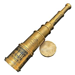 A S Handicrafts Pirates spyglass scope, brass handheld telescope, Christmas Day gift, camping, hiking, antique telescope, Man,Men Gift, Women,Woman Gift