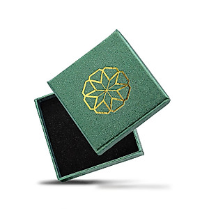 Dainty 14k Yellow Gold Chartres Meditation Labyrinth Disc Charm Pendant