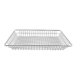 G.E.T. 4-835812 Metal Rectangular Wire Serving Tray, Stainless Steel