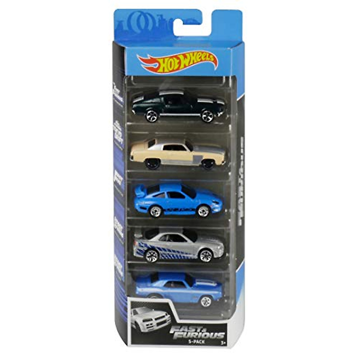 Hot Wheels Fast and Furious 5 Pack Vehicles