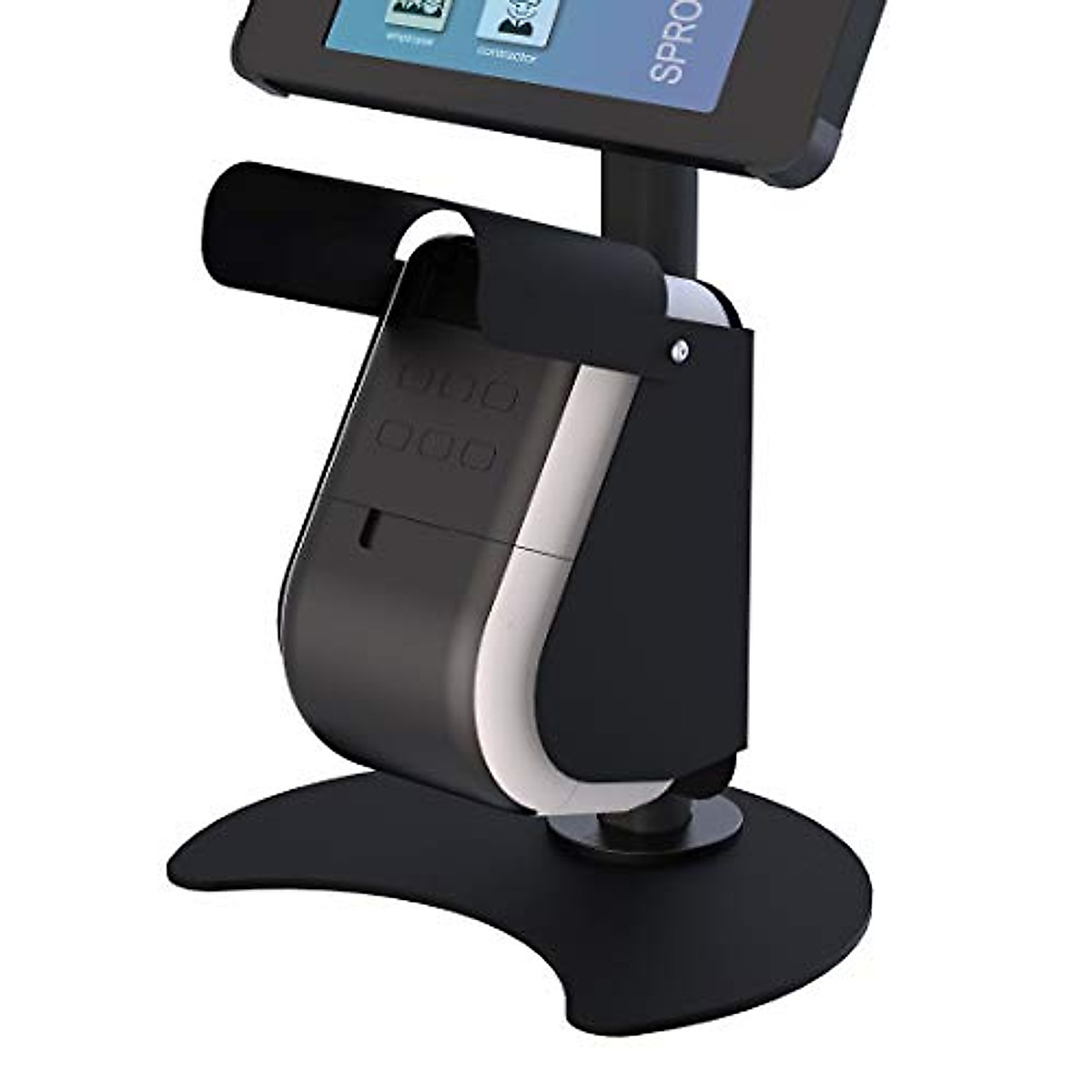 Sprocket X Integrated Desk Stand for iPad 10.2 [iPad 7th & 8th Gen] and Brother Label Printer