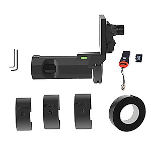 BESTSIGHT Night Vision Scope,DIY Night Vision(Day and Night),Quick Installation Barrle,5" Display Screen with 5w 850nm Infrared Illuminator,View 200m in Night,for 38-44mm Eyepiece Scope (TMNV09)