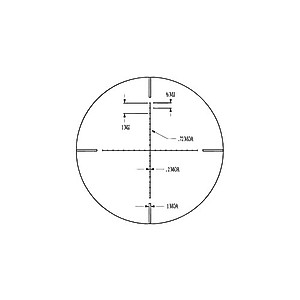 Ade Advanced Optics 6-25X56 35mm Long Range Riflex 40mm Illuminated Mildot bar