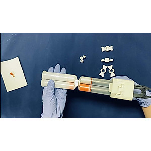 EZ VPS Connector 1:1 Ratio Dental Impression Material Transfer Connector (5 Ribbon Holders + 100 Transfer Connectors)