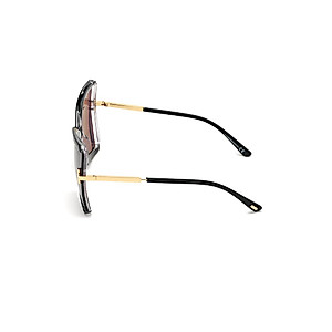 Tom Ford FT0766 03A Black FT0766 Butterfly Sunglasses Lens Category 3 Size 63mm