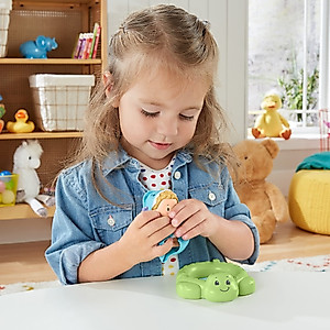 Fisher-Price Little People Bundle n' Play Baby Figure and Toy Gear Set for Toddlers and Preschool Kids Ages 18 Months to 5 Years