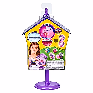 Little Live Pets - Lil' Bird & Bird House: Princess Polly | Linkable | New Moving Bird Heads with 20 + Sounds, and Reacts to Touch