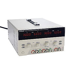 KORAD KD3305P - Precision Variable Adjustable 30V, 5A DC Triple Linear Power Supply Digital Regulated Lab Grade