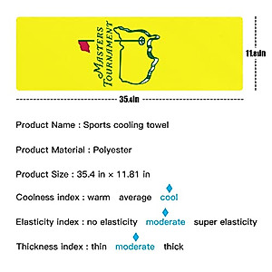 TIROERV Masters Golf Tournament Decorative Hand Towels Ultra Soft Highly Absorbent Microfiber Kitchen and Bath Hand Towels Multipurpose for Bathroom Kitchen Gym Hotel and Spa 11.81x35.4 in