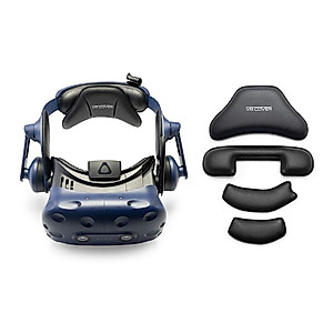 VR Cover Head Strap Foam Replacement Set for HTC Vive Pro, HTC Vive Pro 2 and HTC Vive Pro Eye Black